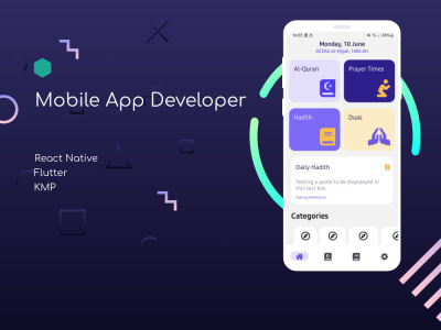 React Native | Hybrid Android & iOS React Native App | Mobile App Developer | Upwork