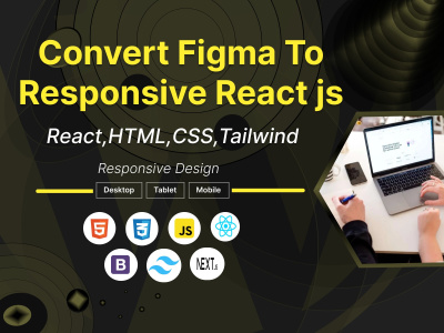 Convert Design to Code | Figma to React | Next.js | PSD to Responsive ...