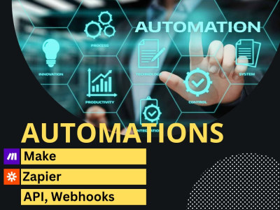 (No-Code) Workflow Automation on (Make) Integromat, Zapier, Custom JS | Upwork