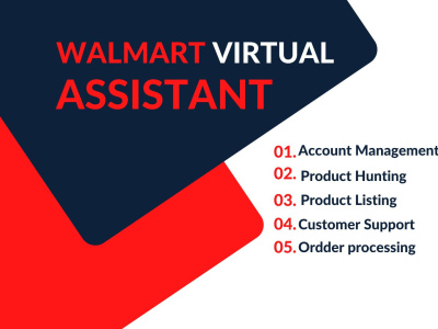 An Expert Virtual Assistant for your Walmart store | Upwork