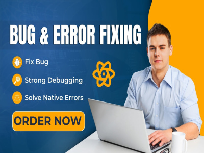 React native bugs, errors or issues fixed | Upwork