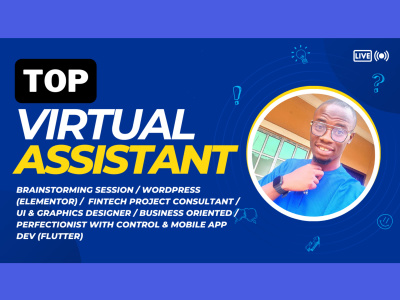 VA | Graphics and Wordpress Expert | Problem solver | Brainstorming session | Upwork