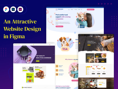 A attractive website design in Figma | Upwork