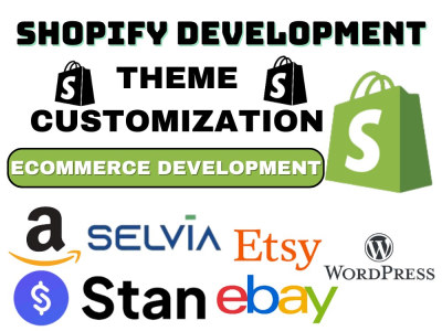 Shopify development, theme customization, ecommerce development | Upwork