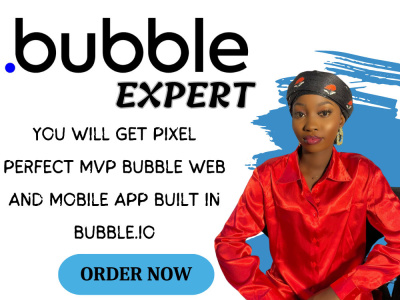 Developed responsive bubble web app, bubble io app bubble developer ...