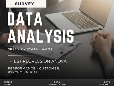 Quantitative survey data analysis with report | Upwork
