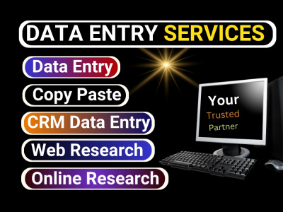 Data Entry Services, Copy Paste, and Online Research by Data Entry Expert | Upwork
