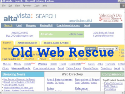 Rescue of Old Websites that Disappeared from Search Engines | Upwork