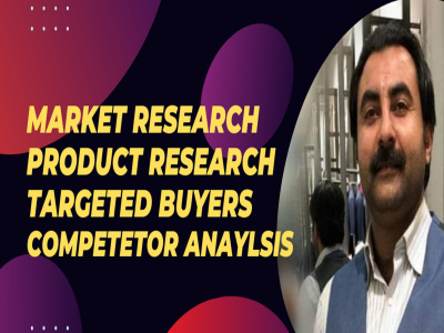 Market research competitor analysis data collection in your required ...