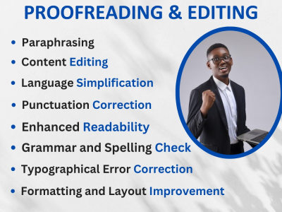 Fast and Expert Proofreading and Editing [Rewriting] [Polishing] | Upwork
