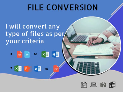 PDF to Excel/Word conversion | Upwork