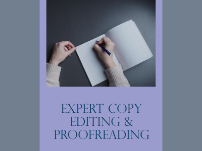 Thorough and Detailed Editing - Copy Editing & Proofreading from an Expert | Upwork