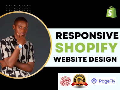 Responsive shopify store design or shopify website design | Upwork