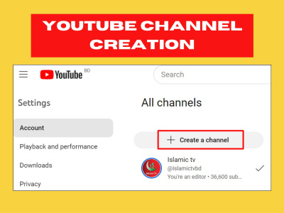 YouTube Channel Setup | YouTube Channel Creation | YouTube Account Setup | Upwork