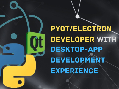 PyQT/Electron Developer with Desktop-App Develpoment Experience | Upwork