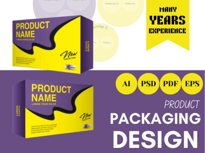 Product packaging box designs professionally | Upwork