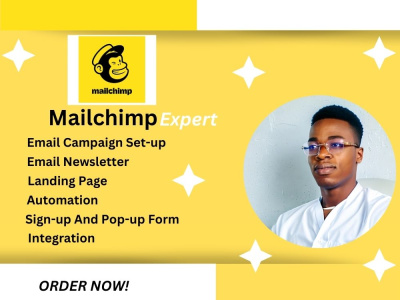 Mailchimp template design, email marketing and automation | Upwork