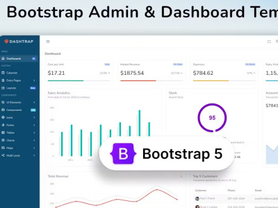 Dashtrap - Bootstrap 5 Admin Dashboard & UI Kits | Upwork