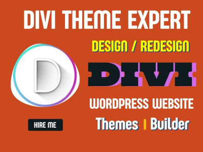 Divi Theme | Divi Designer | Divi Expert | Divi builder | Divi Developer | Upwork