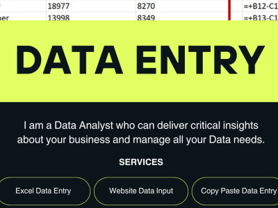 Professional Data Entry Services | Upwork