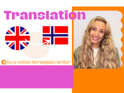 Norwegian translation within 24 hours | Upwork