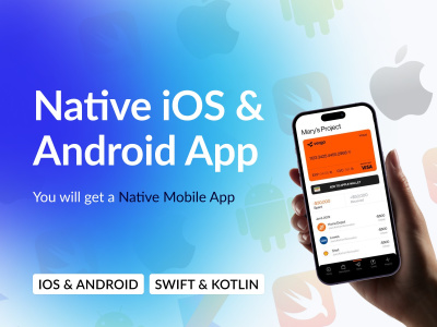 A Native Mobile App | iOS & Android | Swift & Kotlin | Upwork