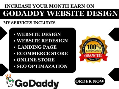 Godaddy website design godaddy website redesign Godaddy website | Upwork