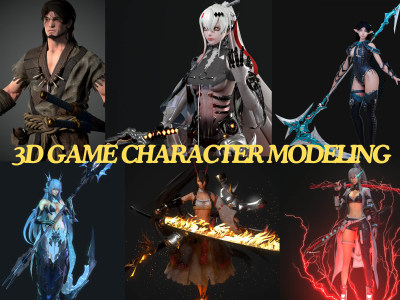 3D game character model | Upwork