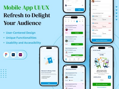Mobile App UI/UX Refresh to Delight Your Audience | Upwork
