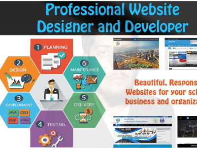 A professional responsive and beautiful design website | Upwork