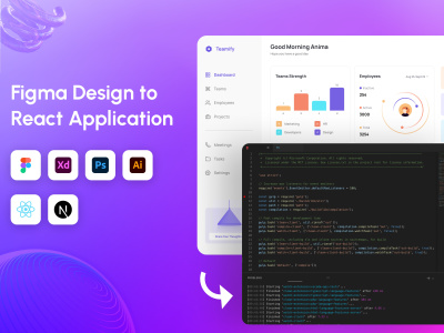A Figma to React | React JS | Web Application | Upwork