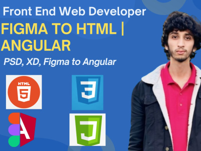 Figma, PSD or XD conversion to | HTML5 | Angular | Upwork