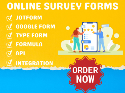Form Development Pro: Jotform, Typeform, Survey, and Google Forms Projects | Upwork
