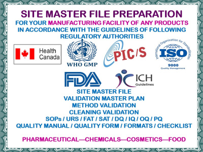 Site Master File and Documentation for Pharmaceutical Industry | Upwork