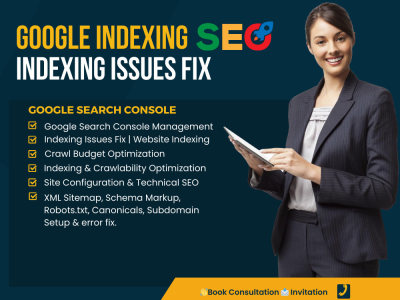 Google Indexing, Fix Indexing issues, Search Console Errors, Page Indexing | Upwork