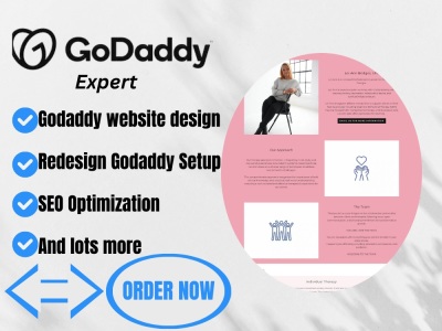 GoDaddy Website Design, GoDaddy Website Redesign, Landing Page ...