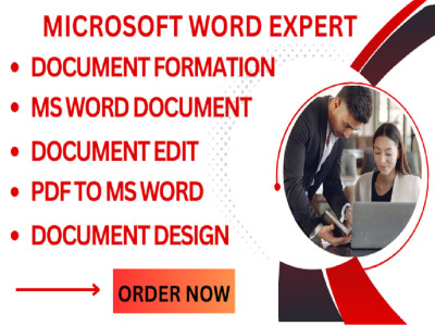 A professionally format and design microsoft word document | Upwork