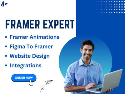 Modern Framer website design and redesign service from Framer Developer ...