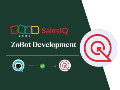 Zobot, chatbot in zoho salesiq for your website | Upwork