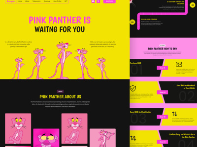 Crypto website, token website, ico website, meme website, landing page | Upwork