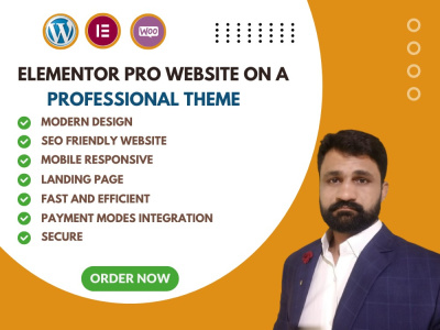 Elementor pro responsive website | elementor website | elementor expert | Upwork