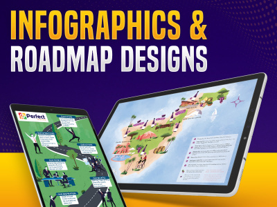 Infographics & RoadMaps that beautifully showcase the essence of your ...