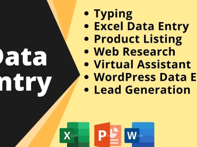 An efficient data entry specialist. {Typing, Excel, Copy &Paste, etc} | Upwork
