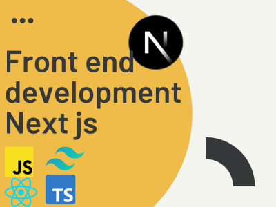 Next js developer | Front End developer | Figma to Next.js / Tailwind | Upwork
