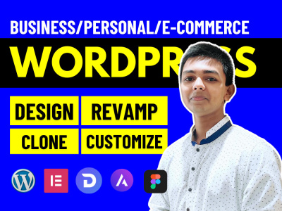 Design, redesign, clone, edit, revamp, customize WordPress website | Upwork