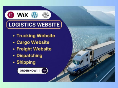 A Logistics website, Trucking website, cargo and dispatching services | Upwork