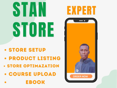 Stan store set up Stan store product Listing Stan store management | Upwork