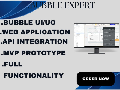Bubble developer for bubble io web app and bubble API integration | Upwork