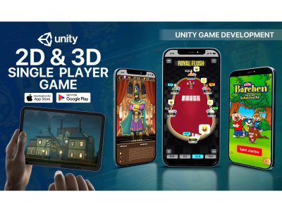 A game in unity 3d 2d for android ios web PC | Upwork