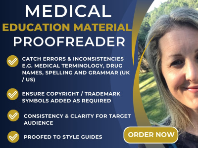 A Medical Eduction Material Proofreader | Upwork